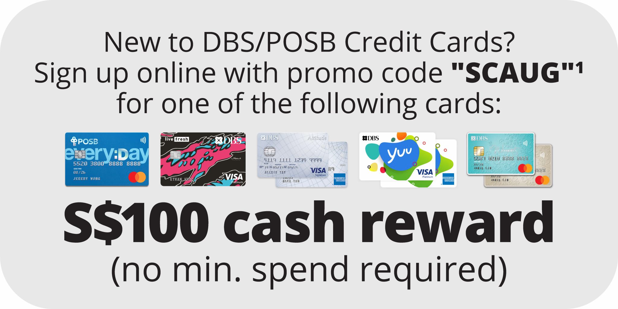 Get up to S$500 cash with DBS/POSB with your salary crediting & card ...