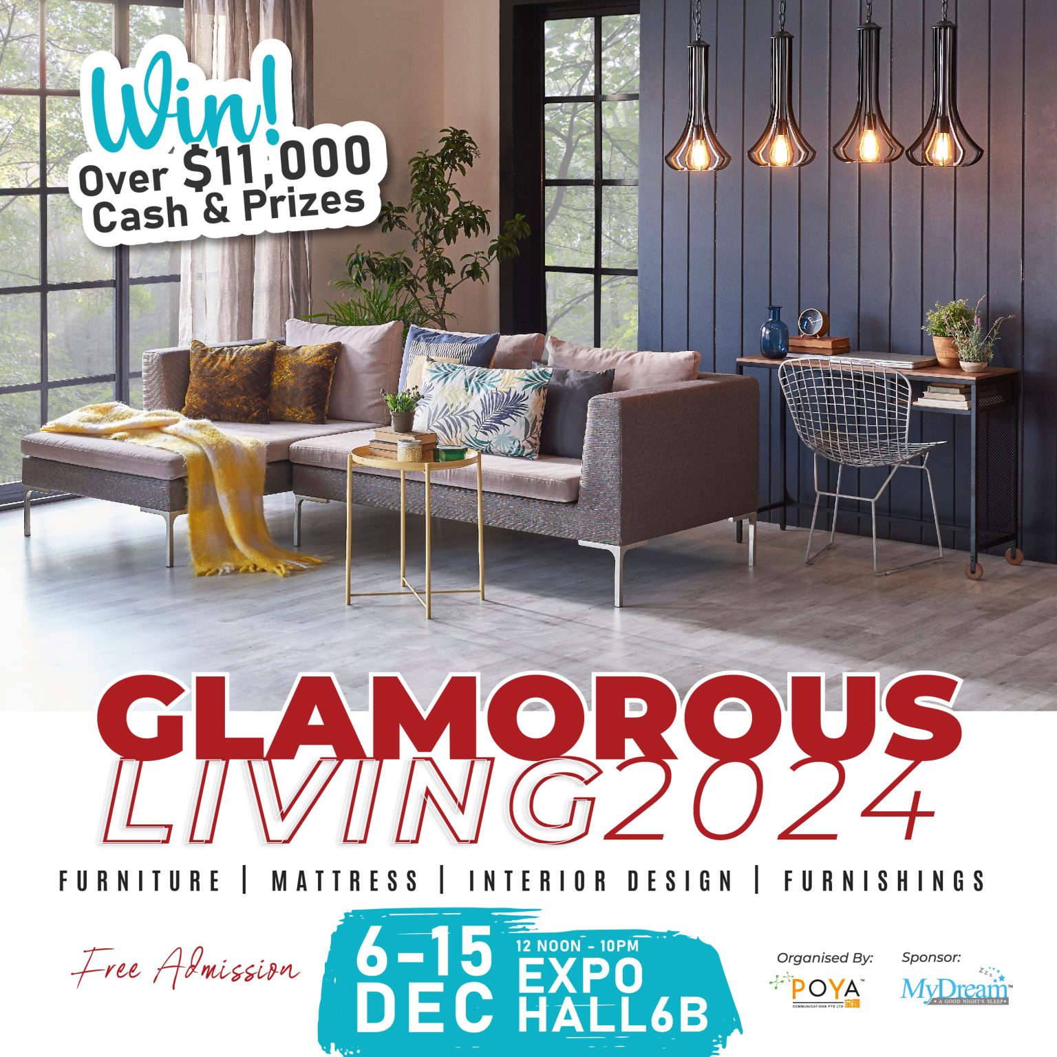 Singapore’s BIGGEST Home Furnishing Expo, Glamourous Living 2024, has ...