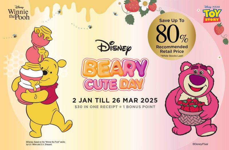 FairPrice x Disney: Redeem Exclusive Winnie the Pooh & Lotso ...
