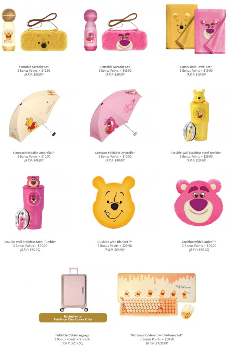 FairPrice x Disney: Redeem Exclusive Winnie the Pooh & Lotso ...