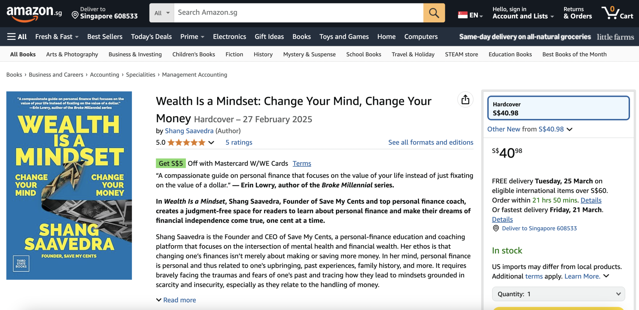 5 newly released money-related books to read in 2025 | MoneyDigest.sg
