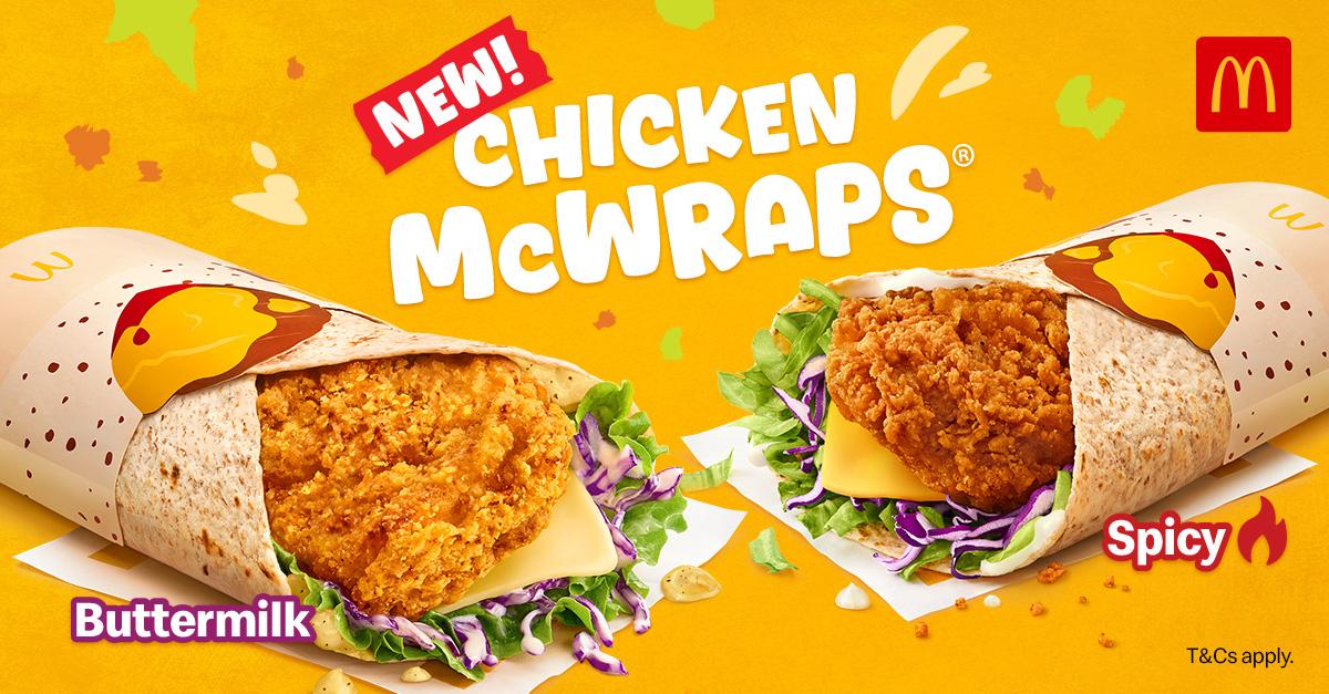 McDonald's to launch all-new Buttermilk Chicken and Spicy Chicken ...