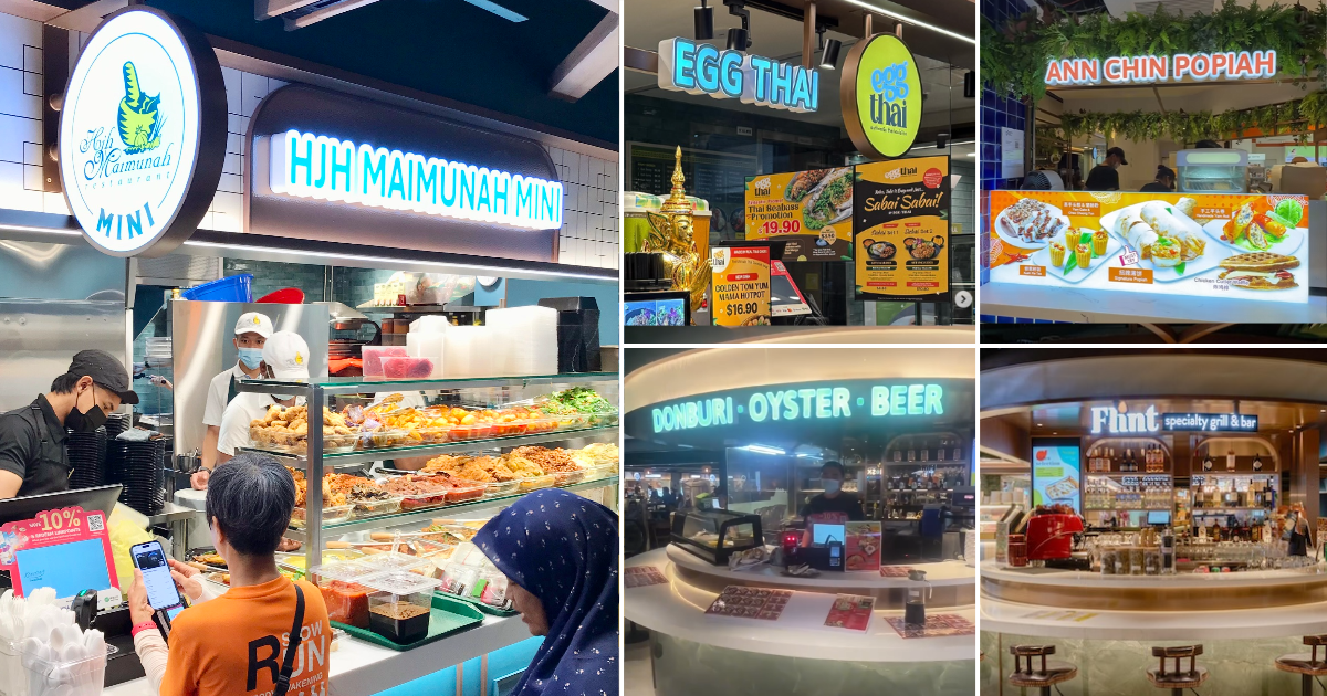 New 32-Stall Kopitiam Opens at Parkway Parade – Featuring Michelin ...