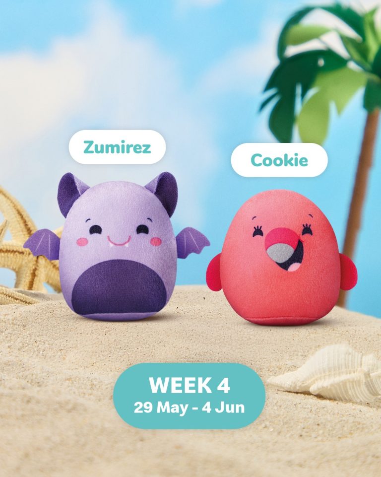 Cuteness Overload: Get a Squishmallow with Every Happy Meal® Starting 8 ...
