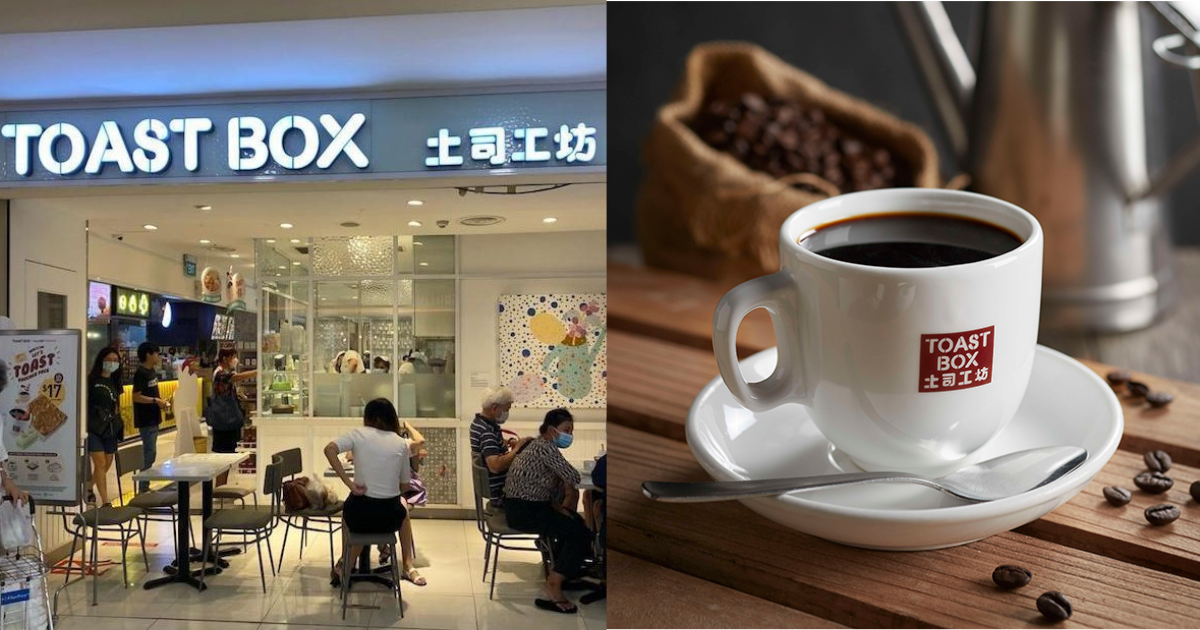 Toast Box offering $0.60 Hot Kopi or Teh (S) when you pay with your ...