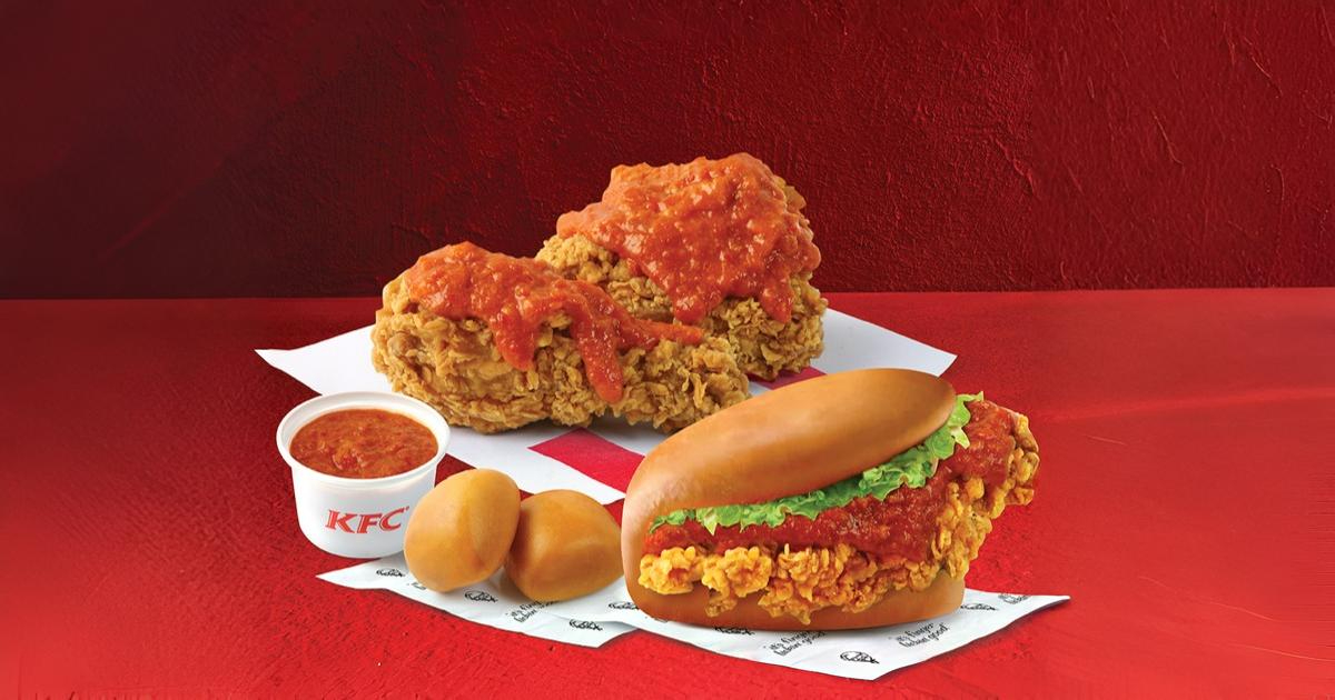 KFC Launches Chilli Crab Mantou Zinger & Crispy Chicken with Mini ...