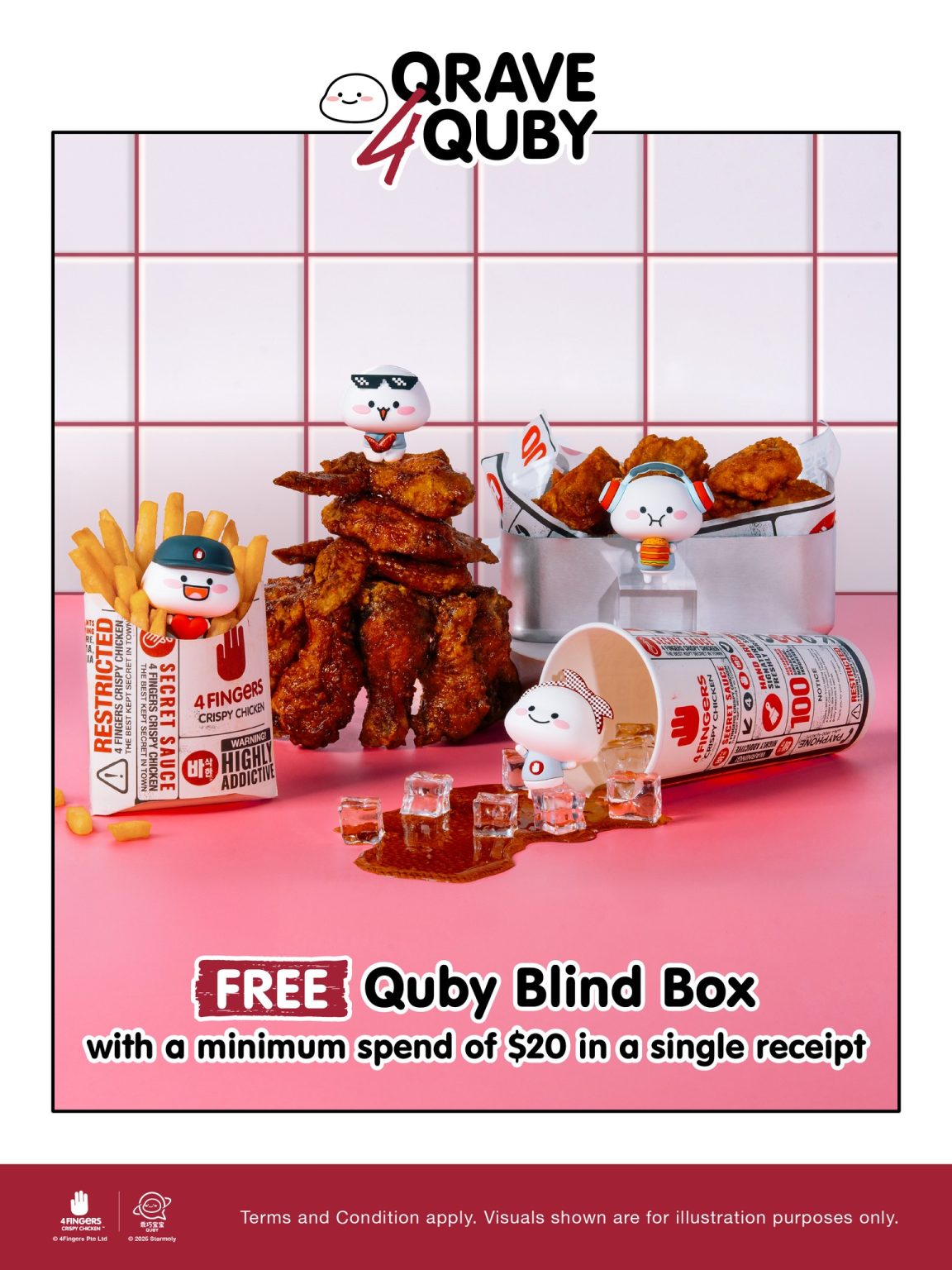 4Fingers Launches QRAVE 4 QUBY: Collectible Blind Boxes With Every ...