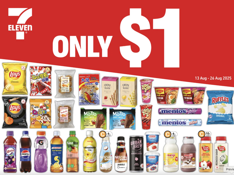 7-Eleven Singapore has launched $1 deals you can enjoy till 26 August ...