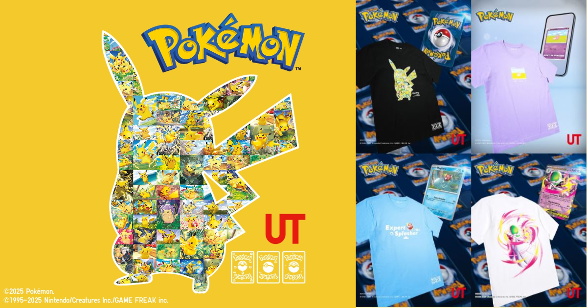 Pokémon Fans, Rejoice! UNIQLO’s New Card UT Collection Lands Aug 11 ...