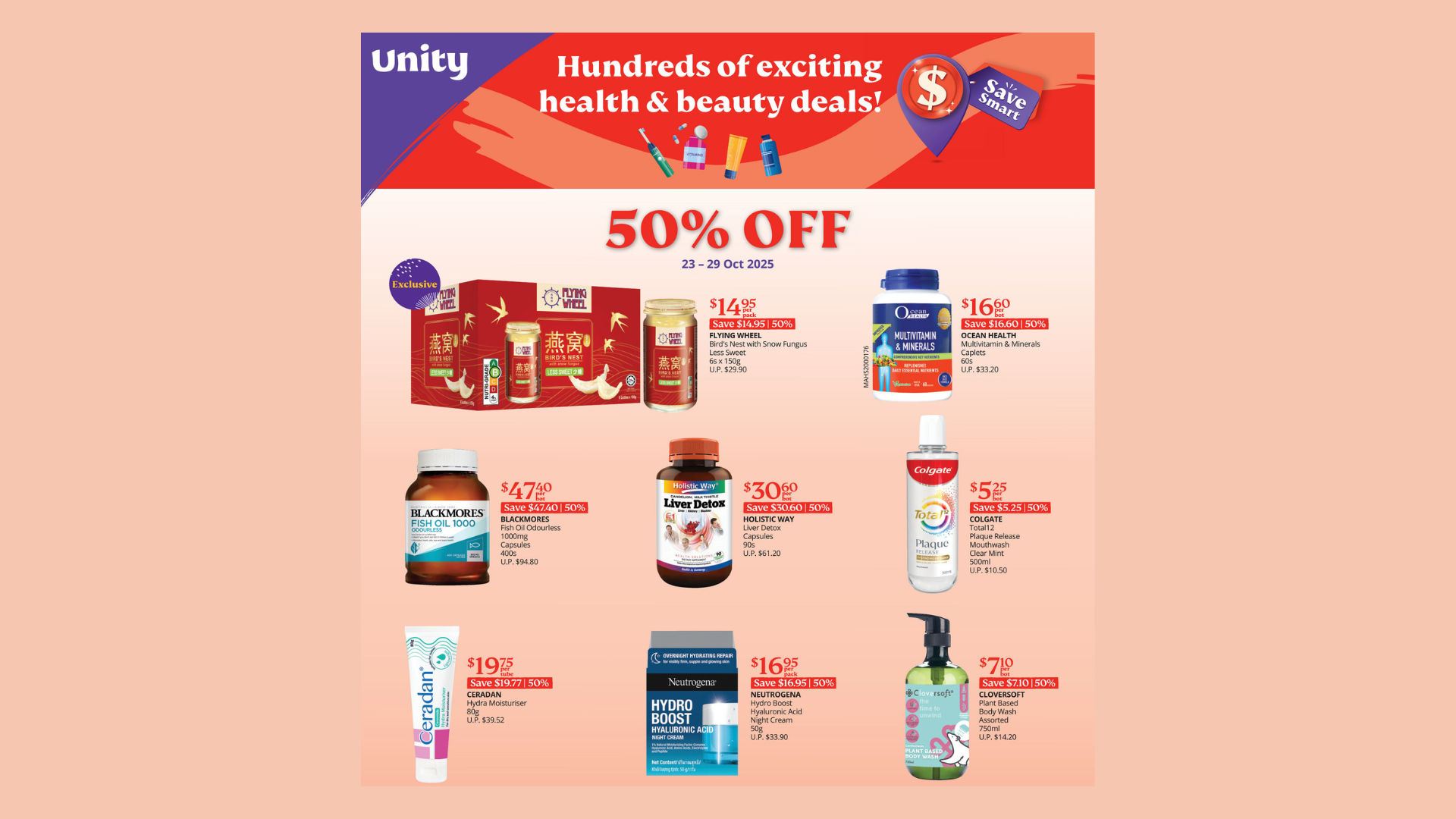 FairPrice/Unity Singapore has up to 50% offers on Colgate mouthwash ...