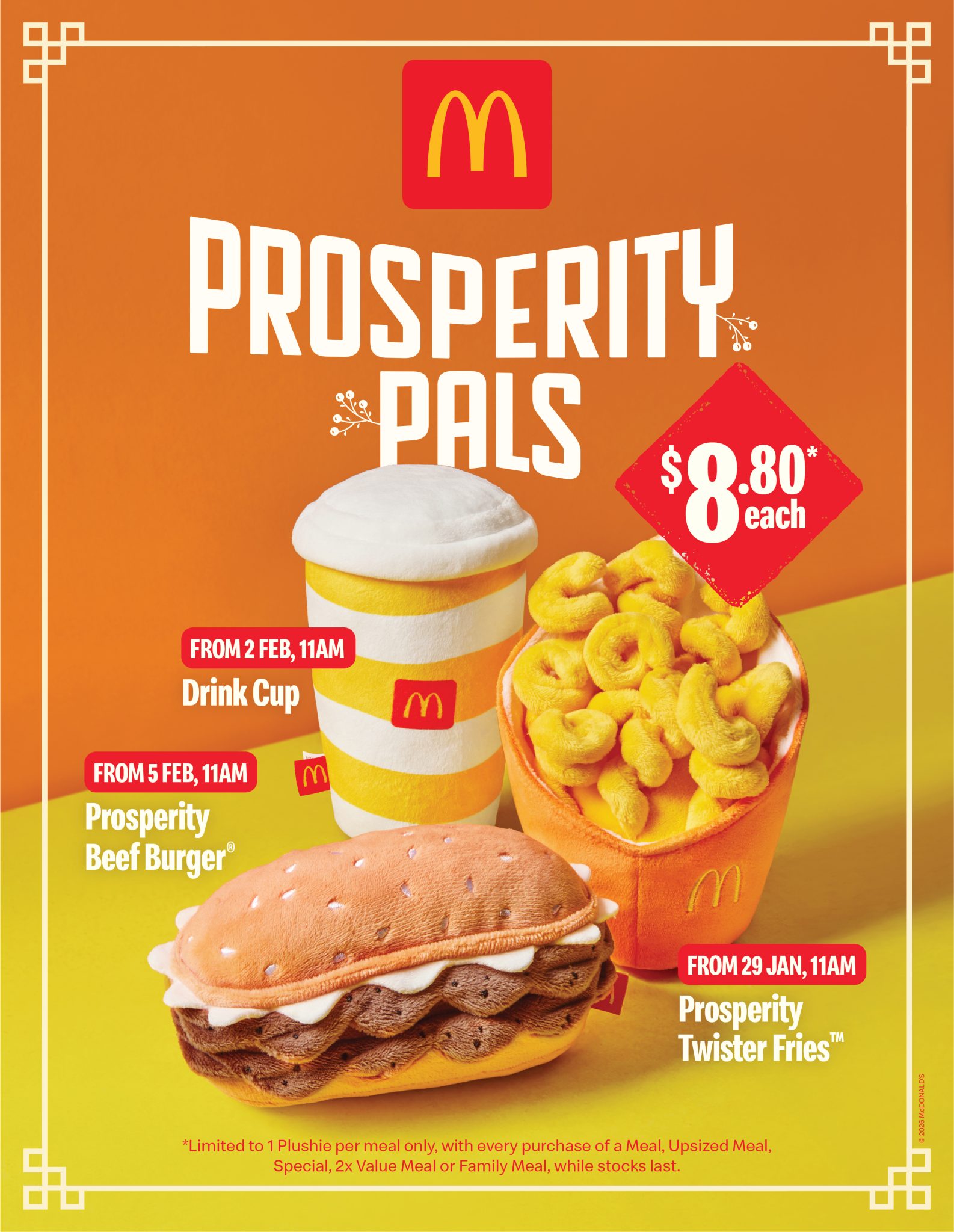 McDonald’s Launches Lohei Treasure Box, Prosperity Menu-Themed Red ...