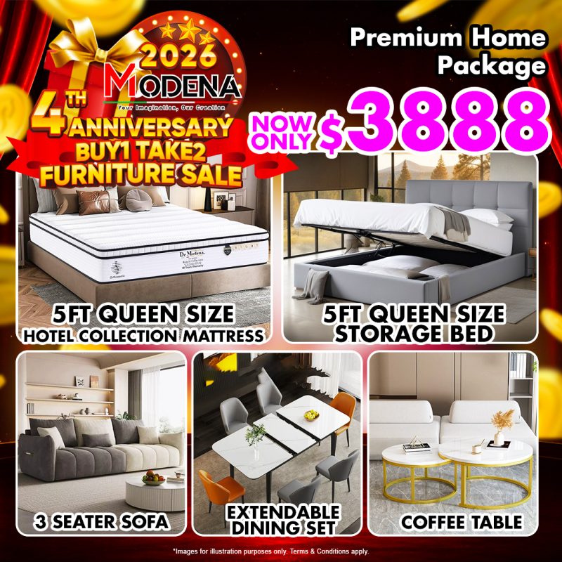 Modena Furnishing's 2-Day Sale Has BUY 1 FREE 1 Mattresses, Sofas From ...