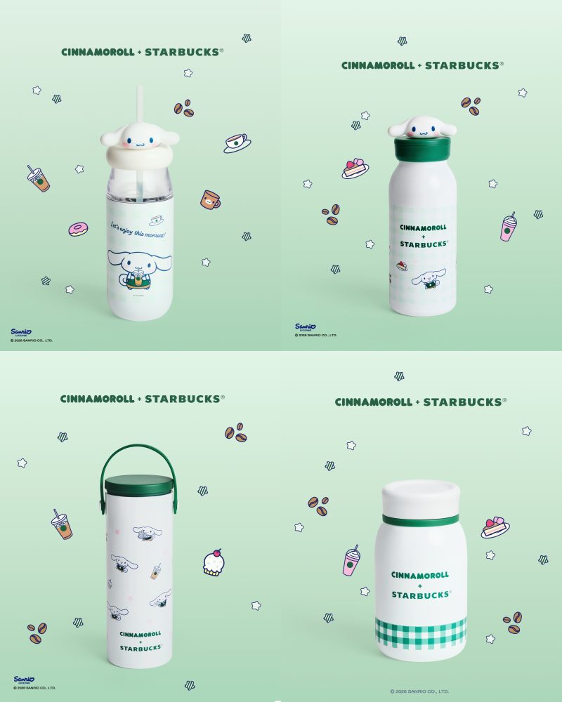 Starbucks Philippines Launches Cinnamoroll x Starbucks Collection From ...